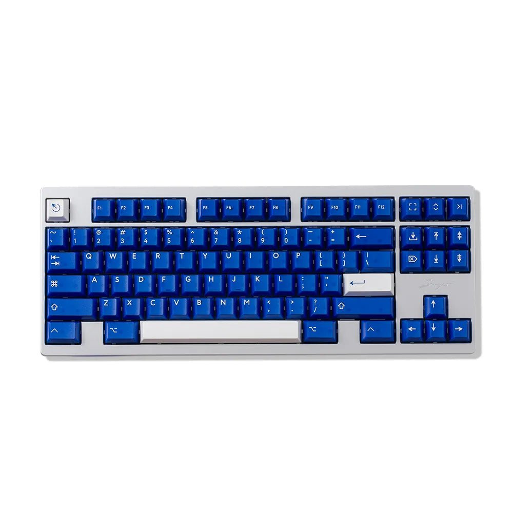 PBTfans Klein Blue R3 Keycap Set Doubleshot ABS – Divinikey